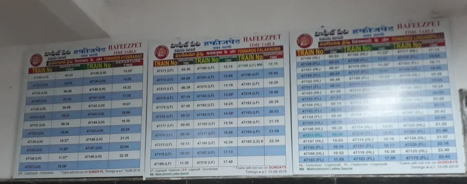 Hyderabad MMTS