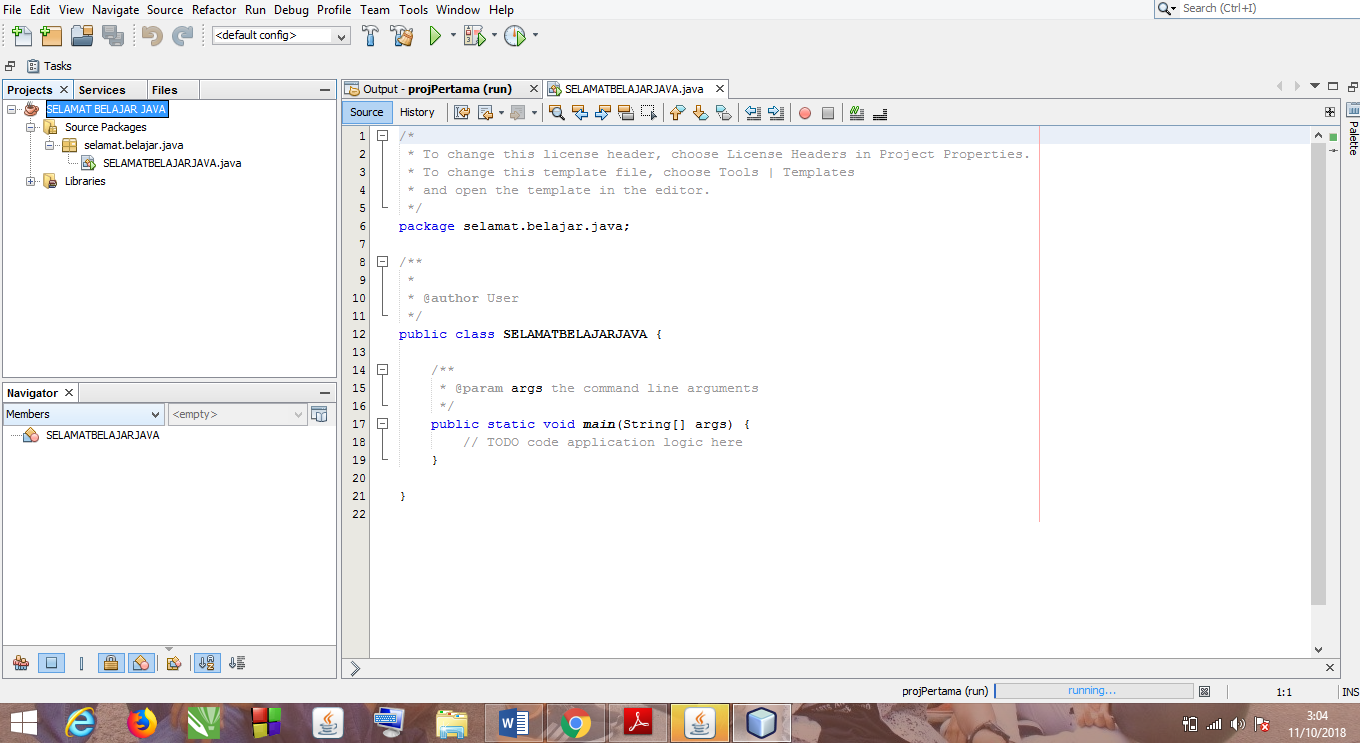 arfko: Tutorial belajar Java Menggunakan Netbeans