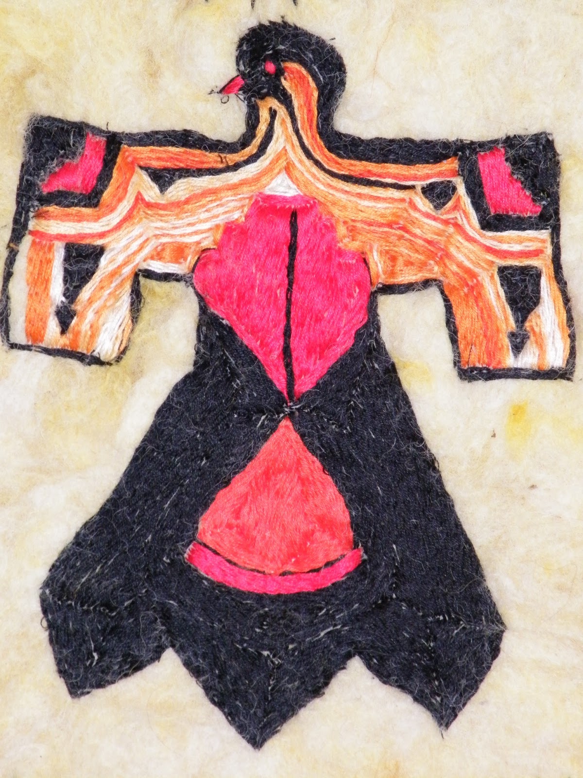 Pat Kelly - Textile Artist: Fire