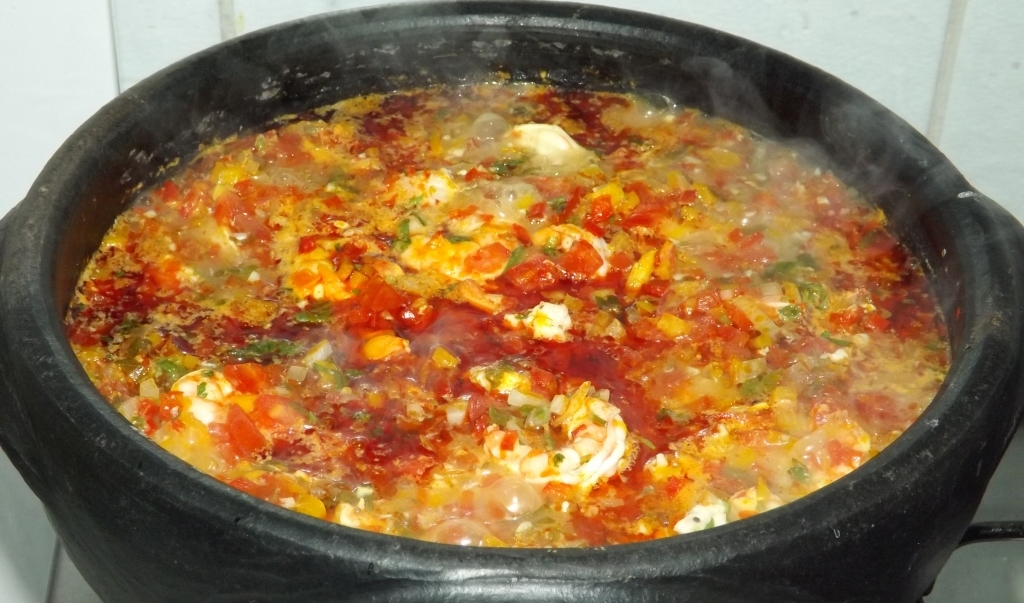 Já fiz: Moqueca Capixaba com Pirão