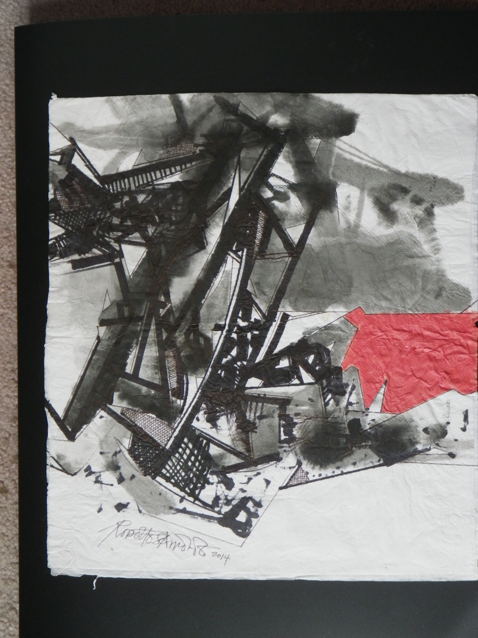 The Art of Rodolfo Samonte: Abstract McSketches 2015 Galerie Astra ...