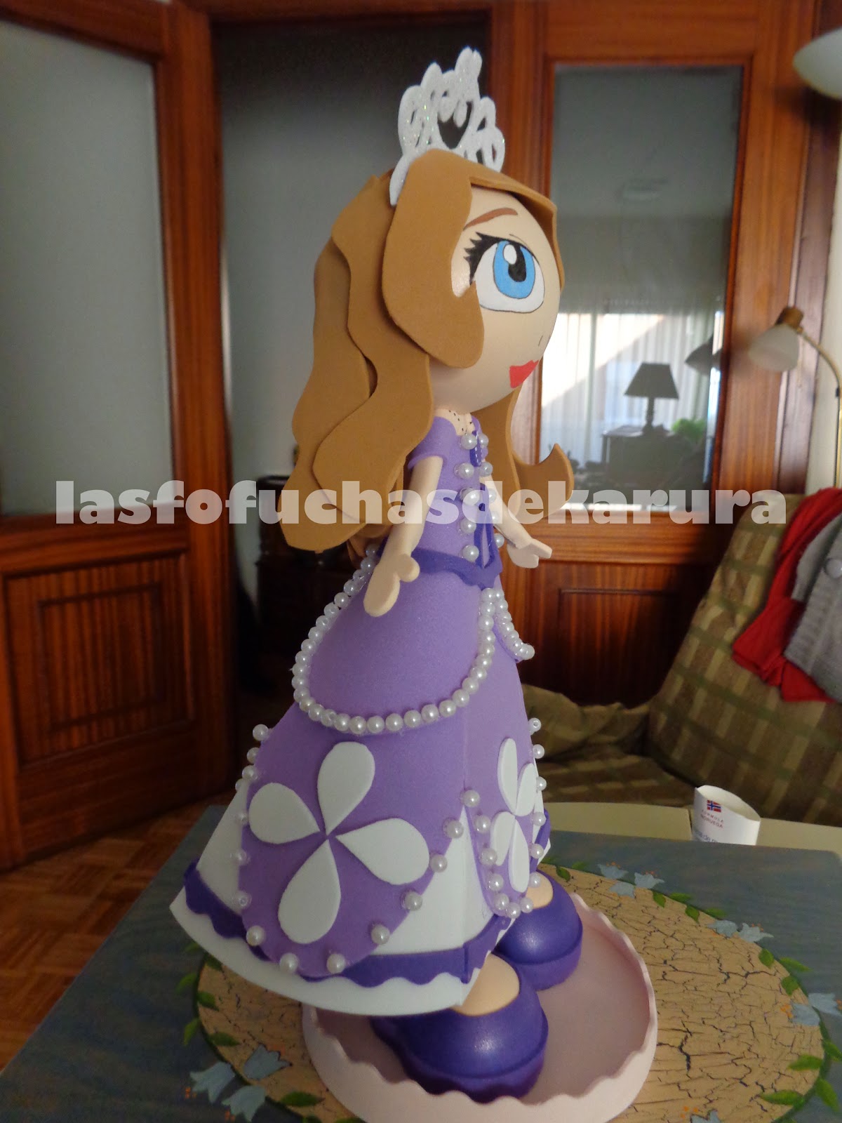 Las Fofuchas de Karura: Fofucha Princesa Sofía