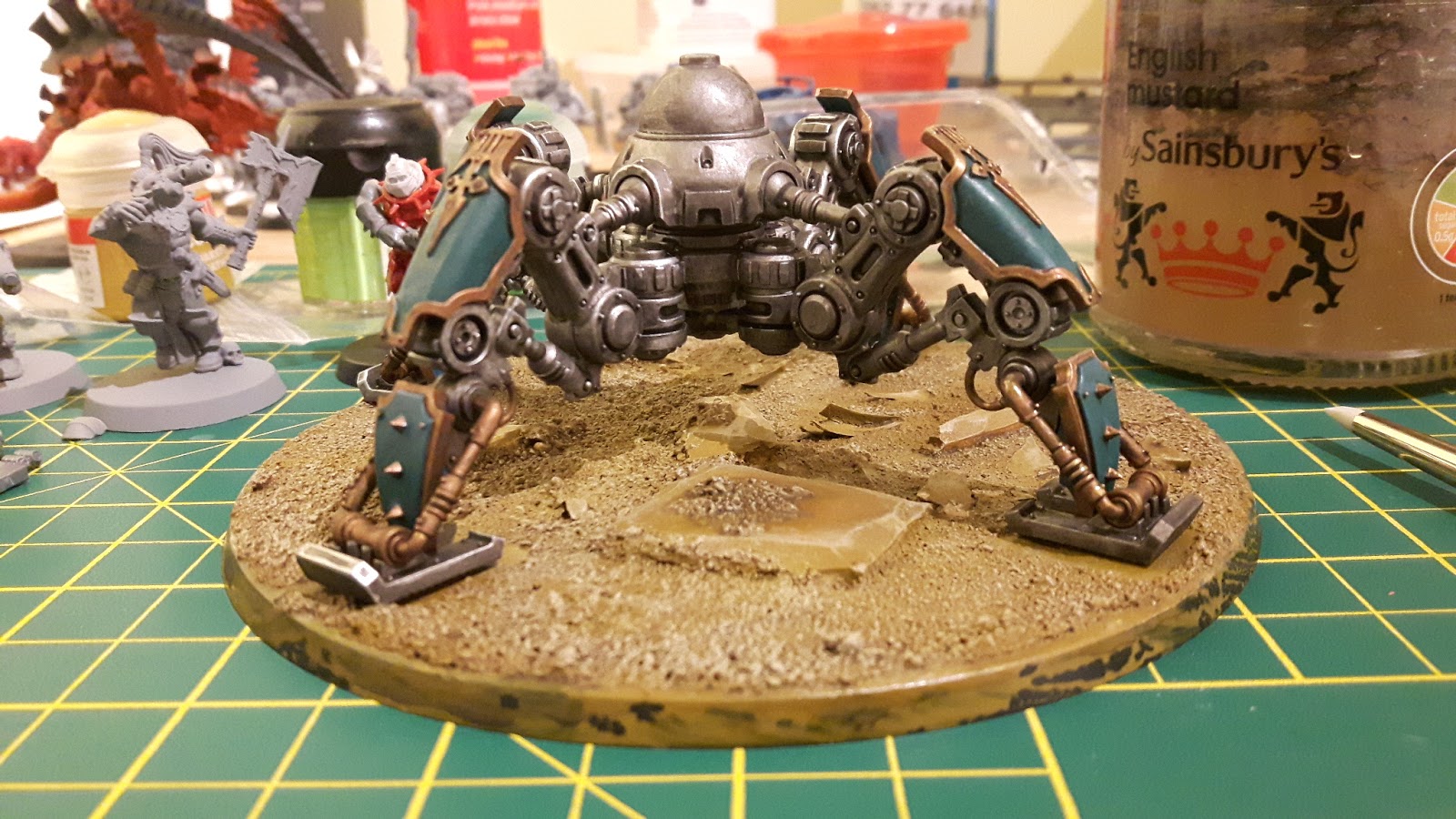 BERSERKERBLADE: Painting the Onager Dunecrawler - Dreadtober 2017 week 2