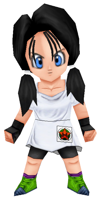 Dragon Ball - Videl Papercraft Mini | Papercraft Free Download And ...