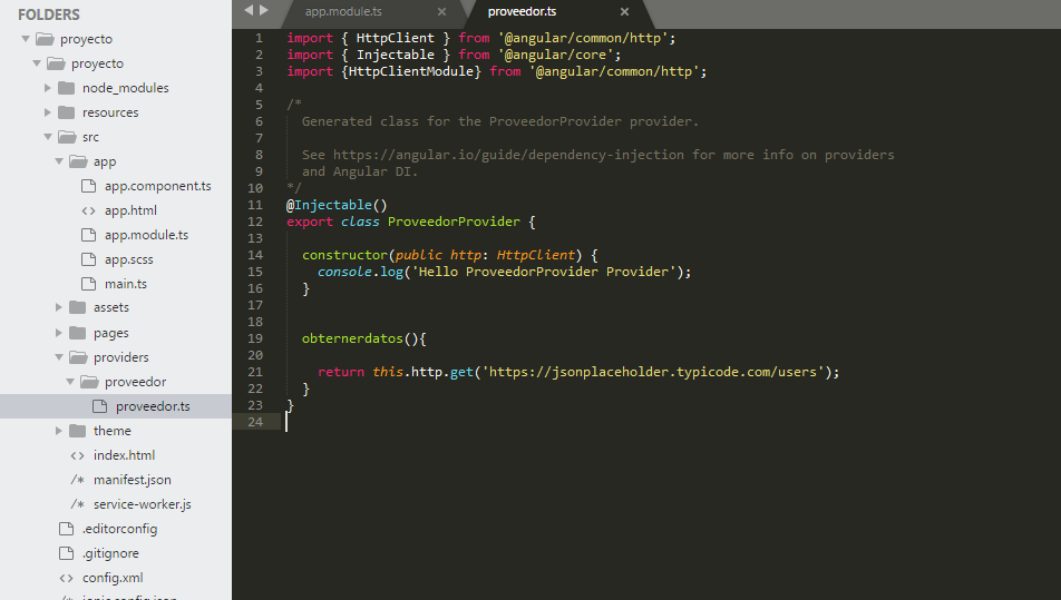 Ionic 3 Angular 4 Como Leer Datos Json Y Mostarlos En Una AplicaciÓn Proyectos Web