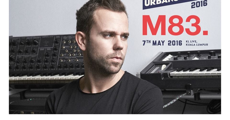 French electronic band M83 musical performance at Live Centre KL