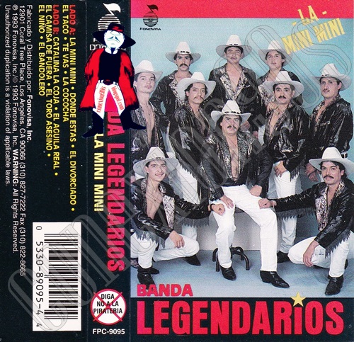 conexion90s: BANDA LEGENDARIOS - la mini mini