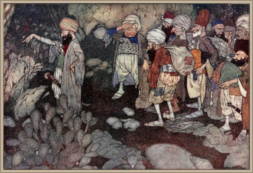 The Art of Pierangelo Boog: Edmund Dulac: Illustrations for ALI BABA ...