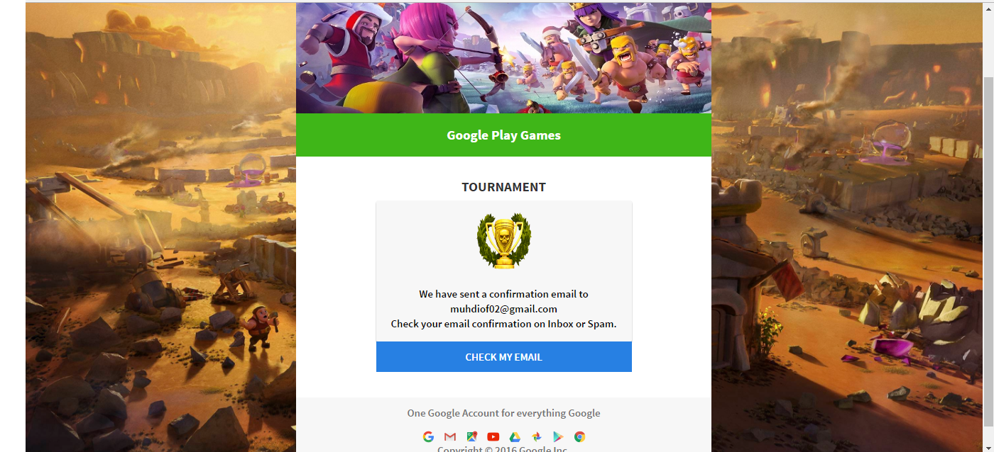 SCRIPT PHISING CLASH OF CLANS TOURNAMENT V2 TERBARU DI BULAN FEBRUARI 2017 | AkatSuki