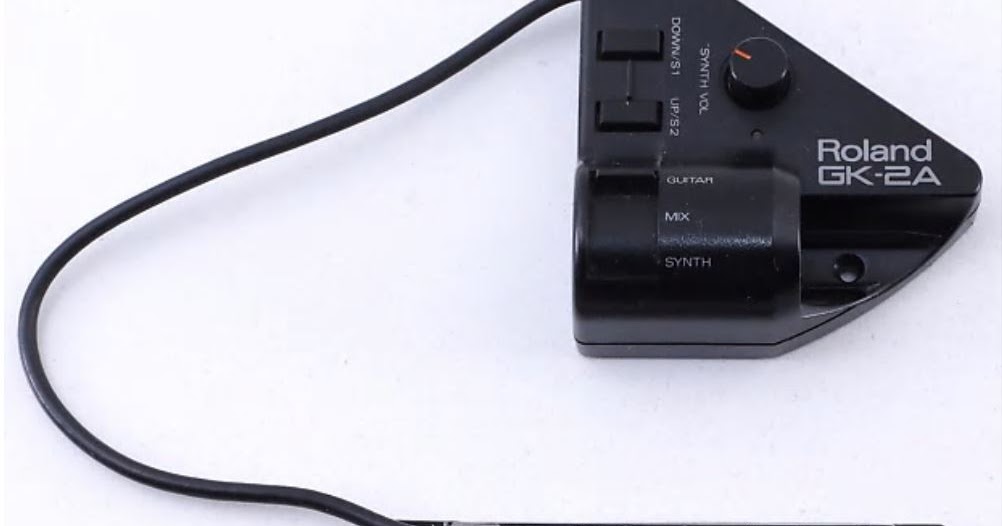 ギターでハッピー！: アコギにROLAND GK-2Aを取り付け