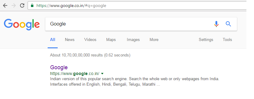 Google search bar gone - litoleaf