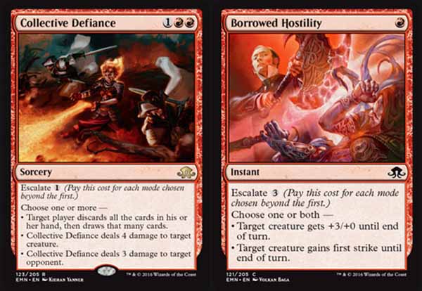 Magic the Gathering Adventures: Eldritch Moon Set Review - Red