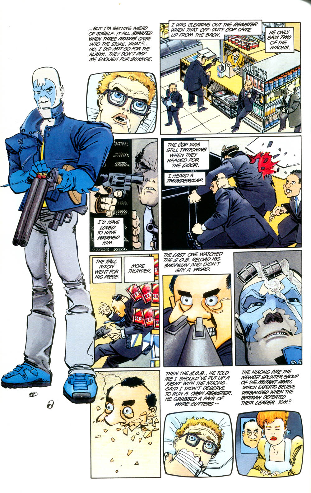 World of Cartoons and Comics: Batman - The Dark Knight Returns Comic ...