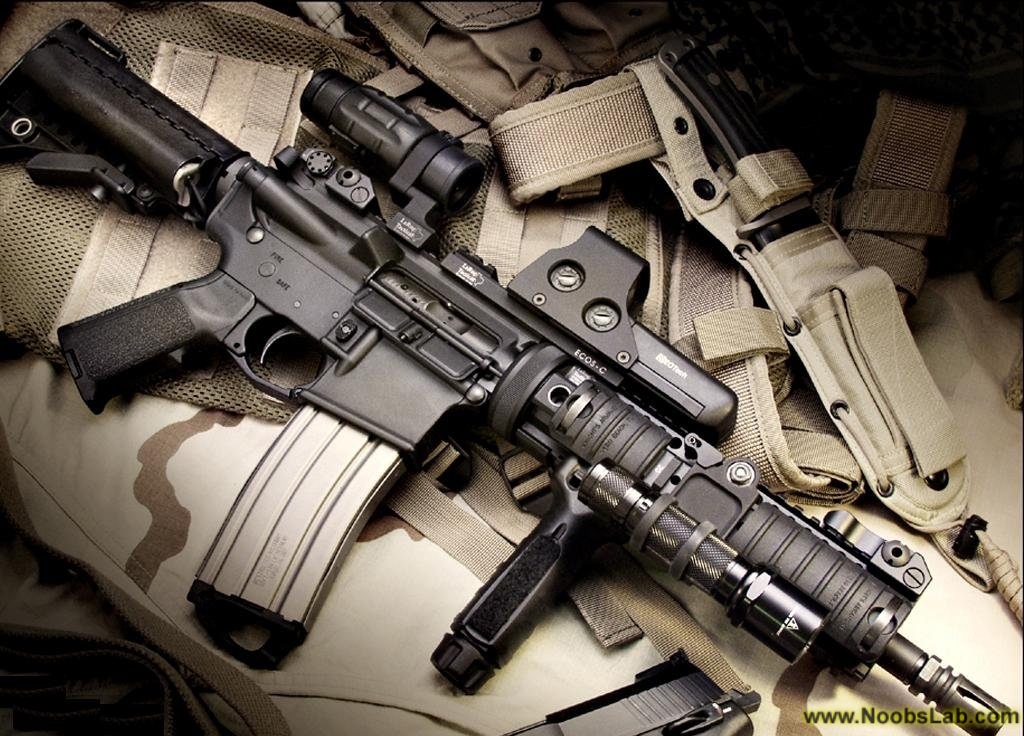 Weapons and Machine Guns HD - [set 8] - NoobsLab | Eye on Digital World