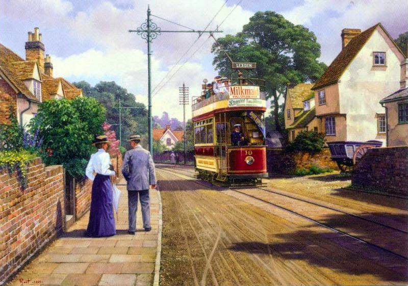 transpress nz: Colchester trams, England, 1900s