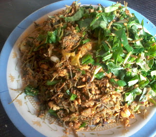 Manipuri side dishes and popular snacks: Peruk Kangshu