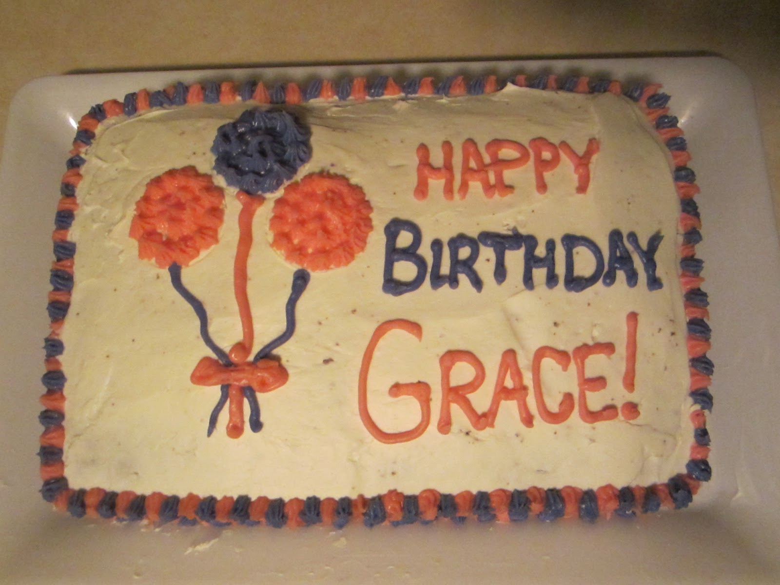 Vandervaart Family: Happy Birthday, Grace!