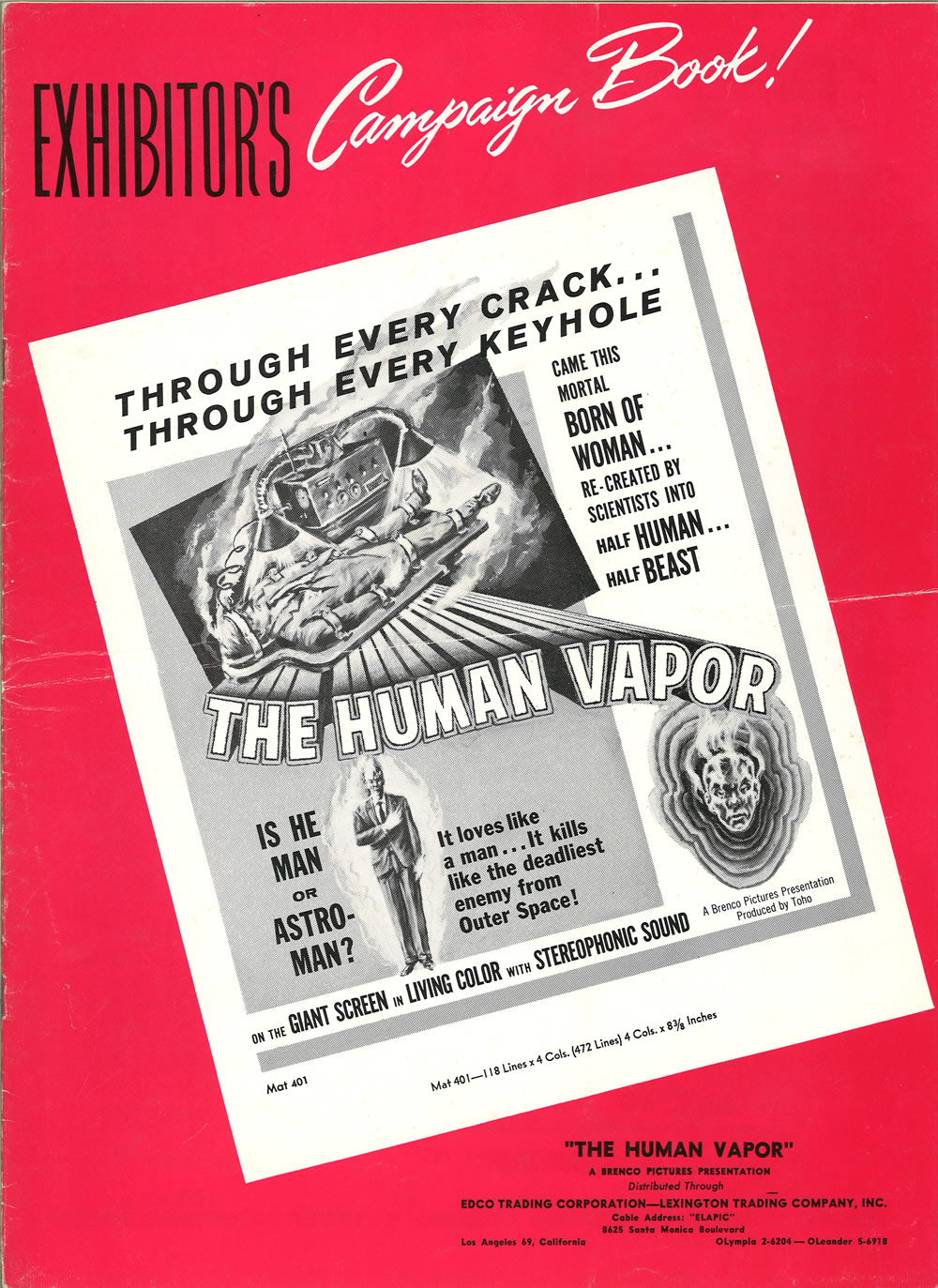 Vintage Pressbooks: [1960] The Human Vapor