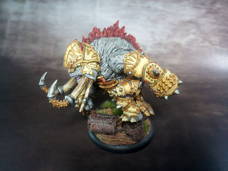 BRONZEBACK TITAN - SKORNE - HORDES | Poe Miniaturas