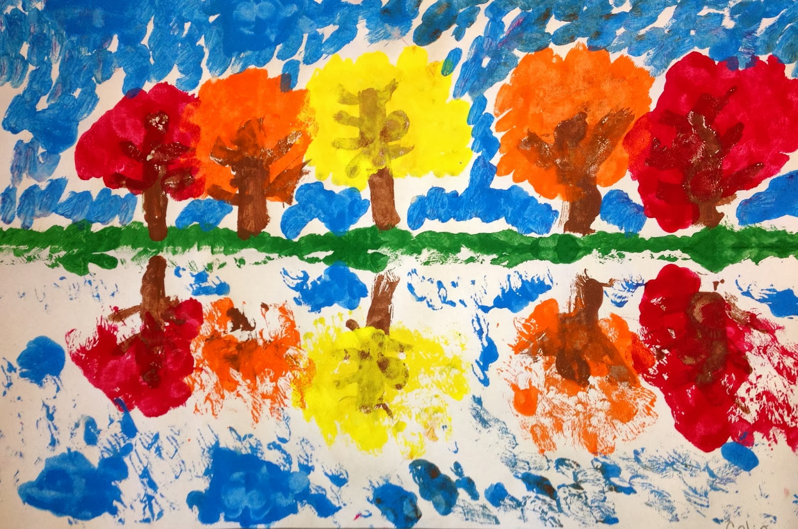 Expression of Imagination: Fall Art by First Grade