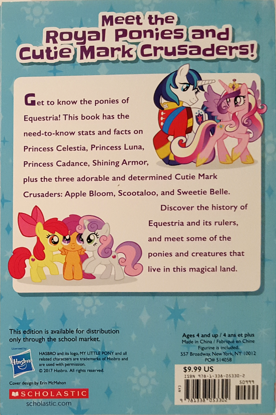Equestria Daily - MLP Stuff!: The Figures and Pages of Scholastic's ...