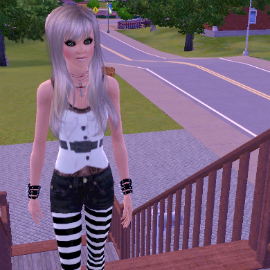 Cupcake Sims 3: New Emo Sim