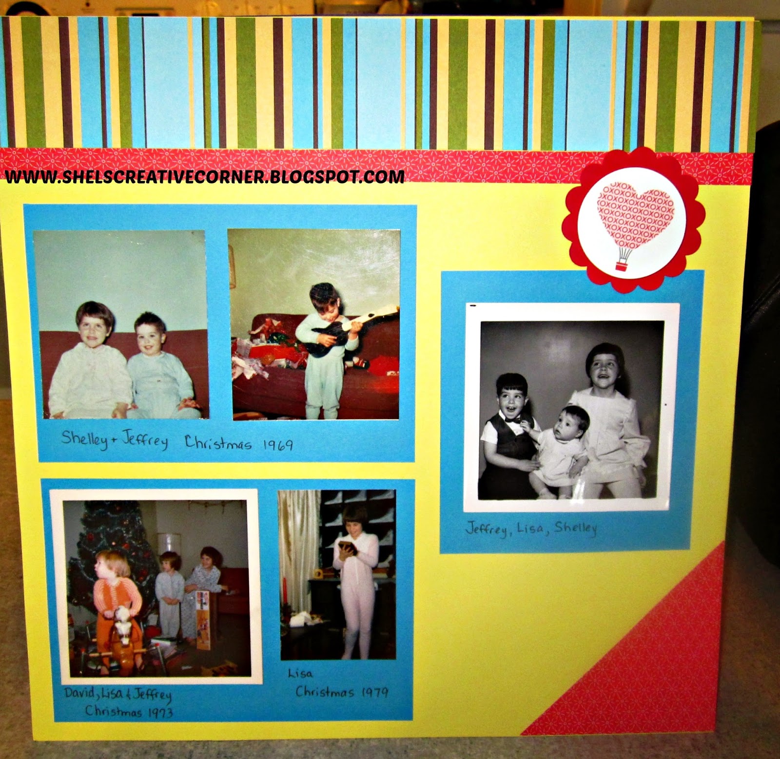 STAMP WITH SHEL : May Scrapbooking Class- Double Page Layout