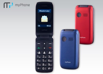 Testujemy produkty z Biedronki: Telefon myPhone Flip II z Biedronki