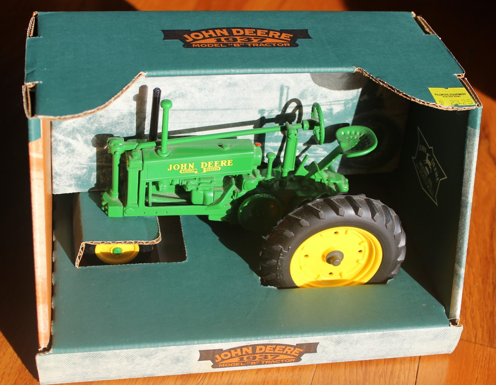 Spoelman Family Toy Tractor Collection: 1937 John Deere Model "B" Tractor