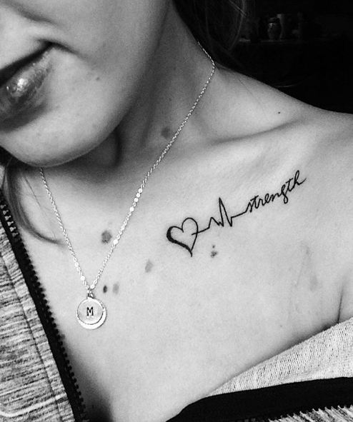 50+ Cute Collar Bone Tattoos For Women (2020) | Tattoo Ideas 2020