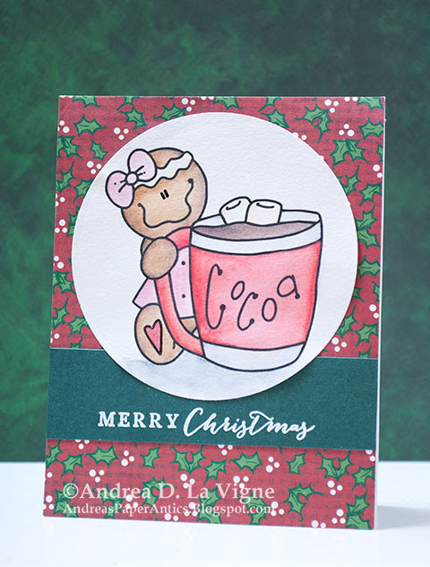 Andrea's Paper Antics: Gingerbread & Cocoa Merry Christmas