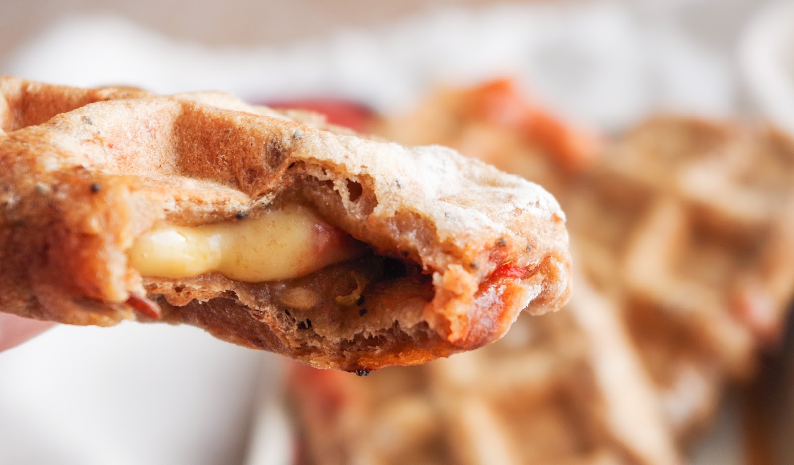 Pizza Waffles |Euphoric Vegan