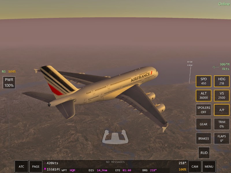 photos-enflanant: Voler dans le majestueux A380 - Infinite Flight 2014