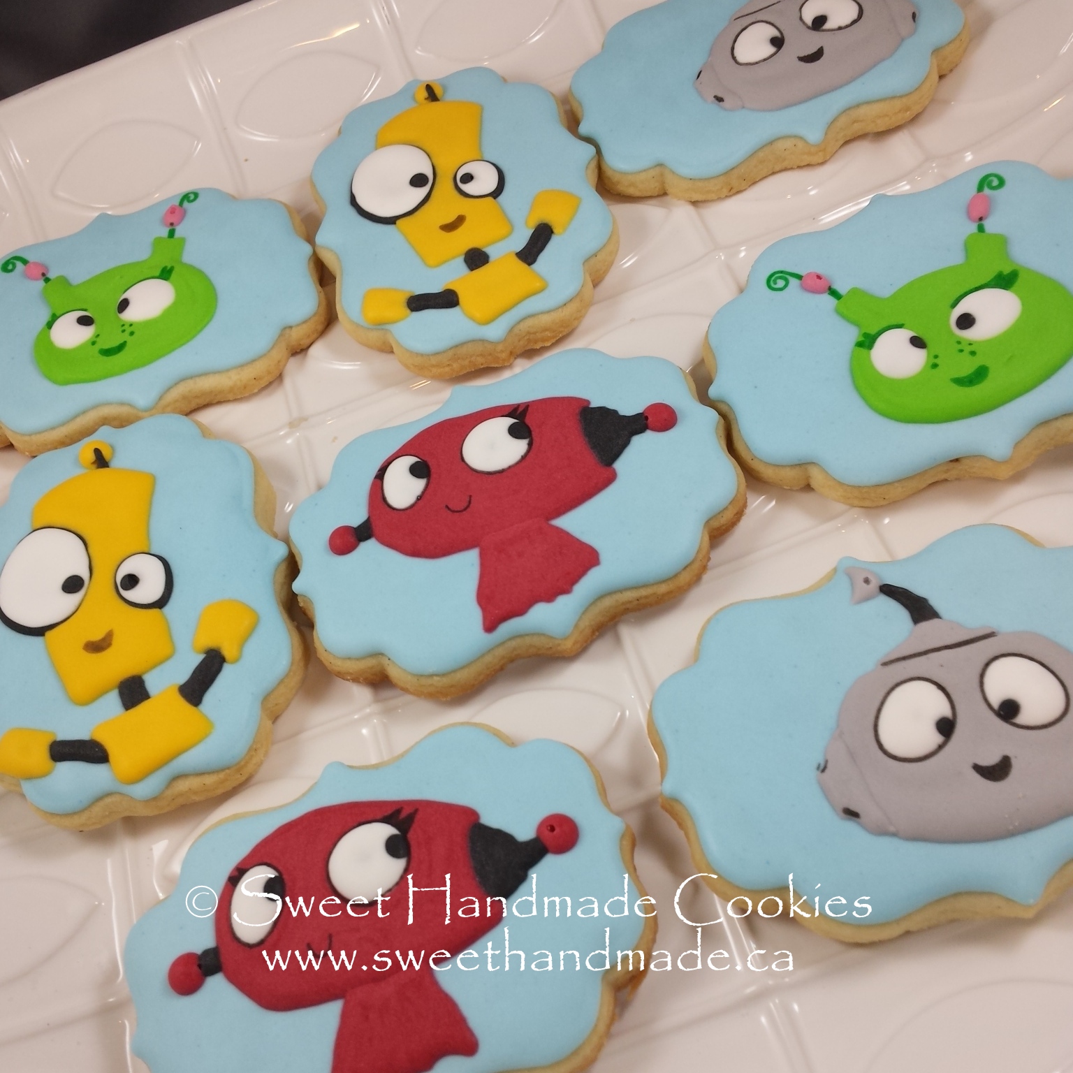 Sweet Handmade Cookies: Rob the Robot Cookies