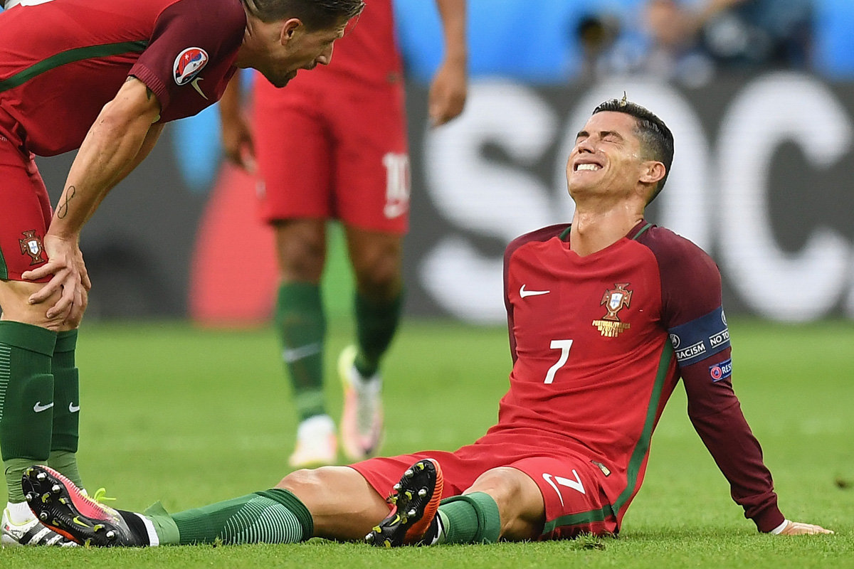 Diagnosing Cristiano Ronaldo’s knee injury in Euro 2016 final - health ...