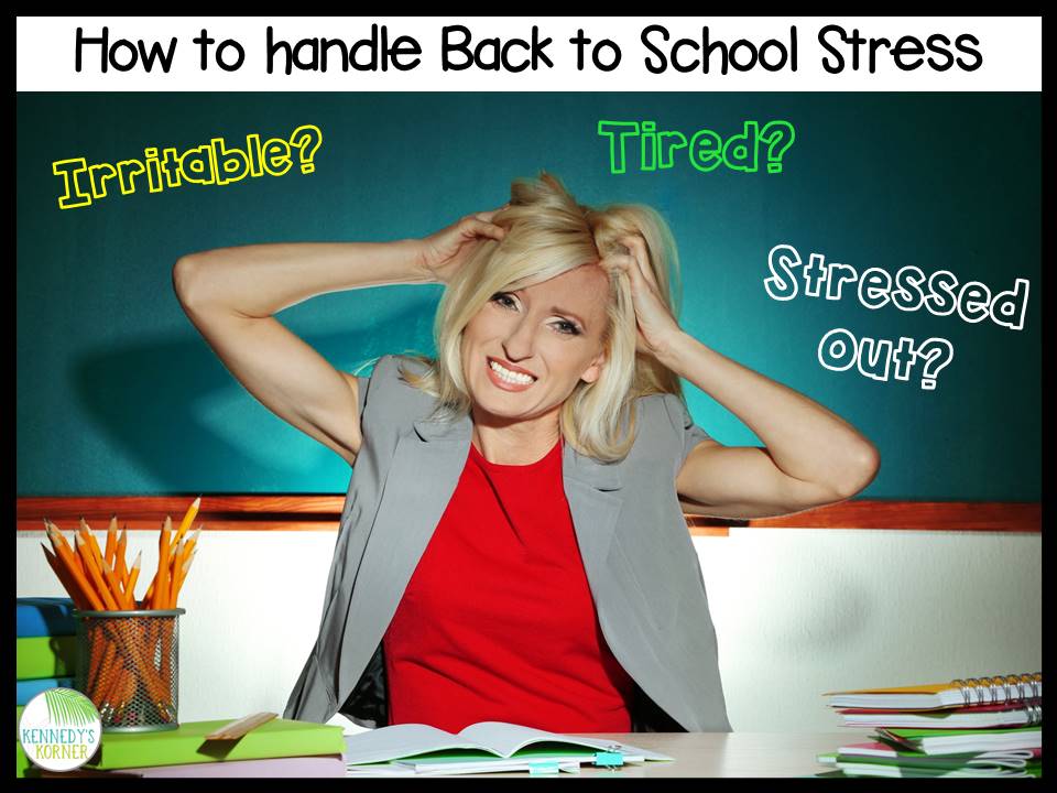 The Primary Pack: How to Handle Back to School Stress