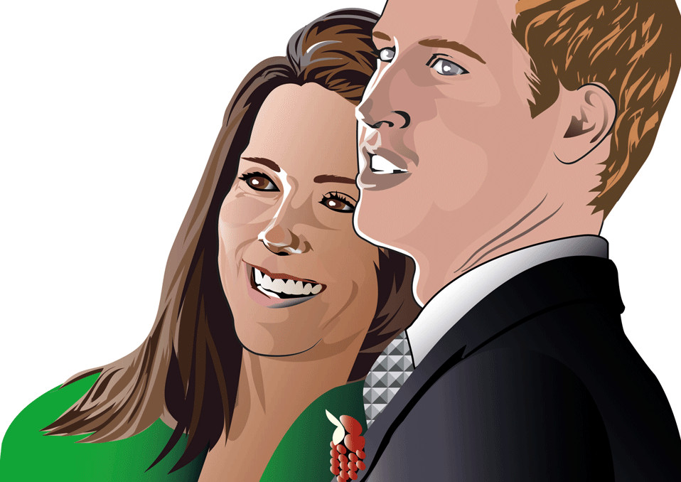 Cartoon Pictures of Kate Middleton