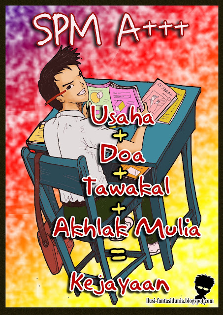 IlusiDunia: FREEBIES : POSTER MOTIVASI PELAJAR SPM