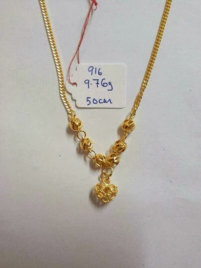 MAMI JARUM NETWORK JUAL BELI EMAS ONLINE: Rantai Leher Emas 916 (New ...
