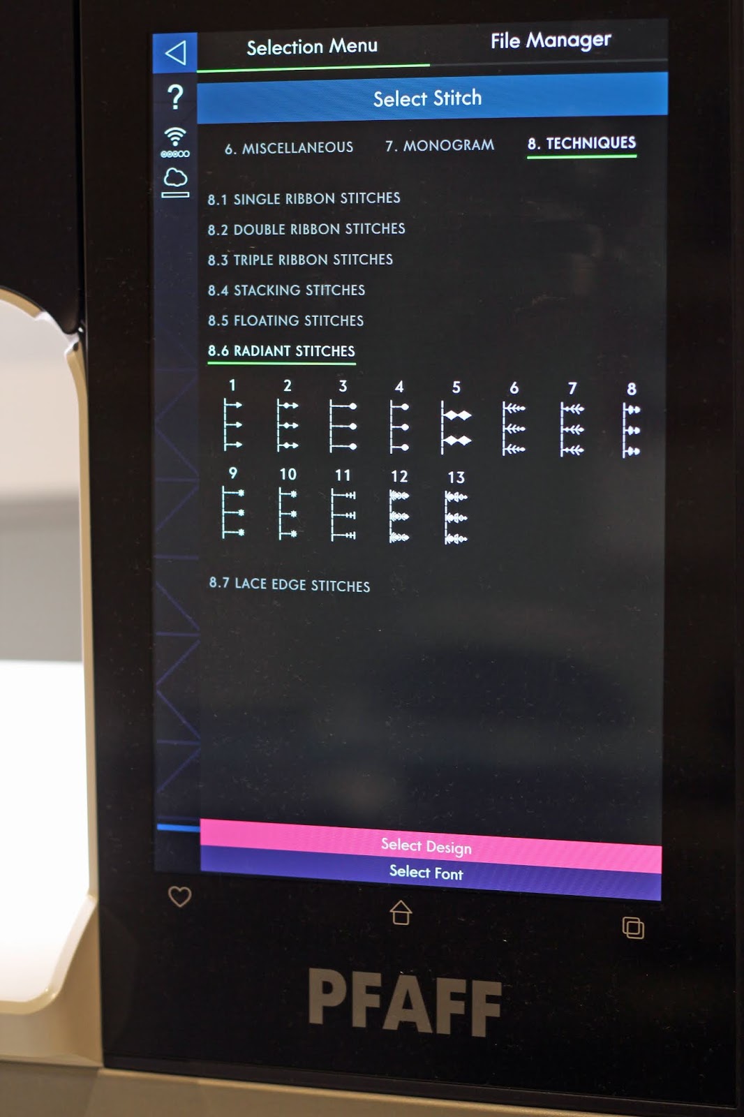 Girls in the Garden: How I Love the Pfaff Creative Icon