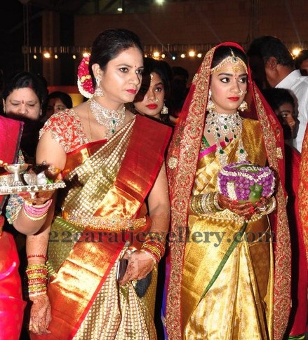 Revanth Reddy Daughter Marriage - Jewellery Designs