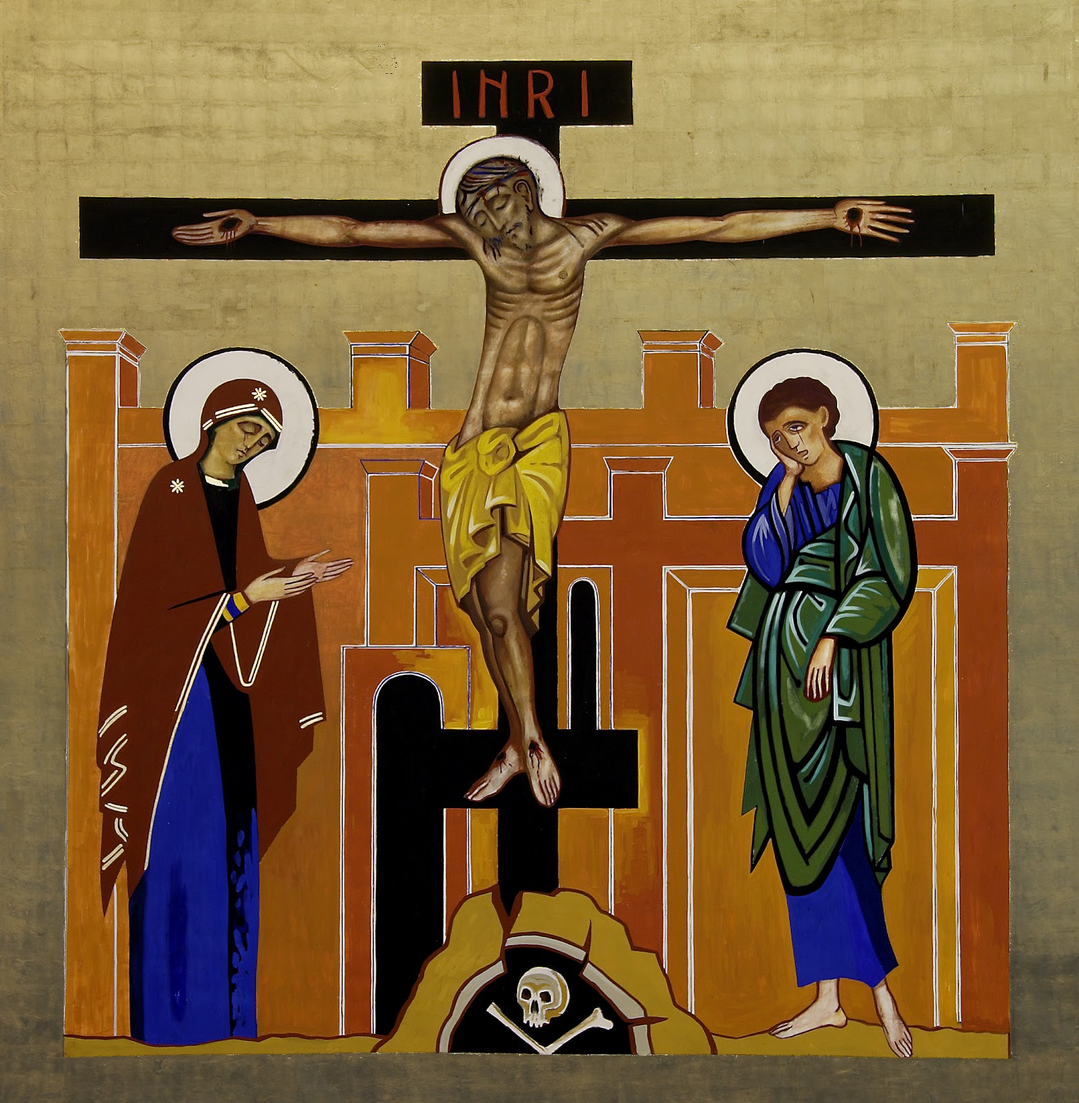 Eu venho reunir...: Crucificação