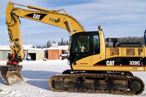 Caterpillar's C Series Hydraulic Excavators - Cat 320C L