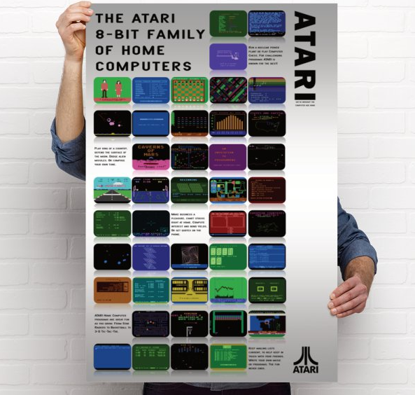 ATARI 8-bit Ads: The Atari 800 Home Computer Poster