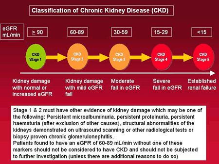 DIALYSIS: CLASSIFICATION OF CKD