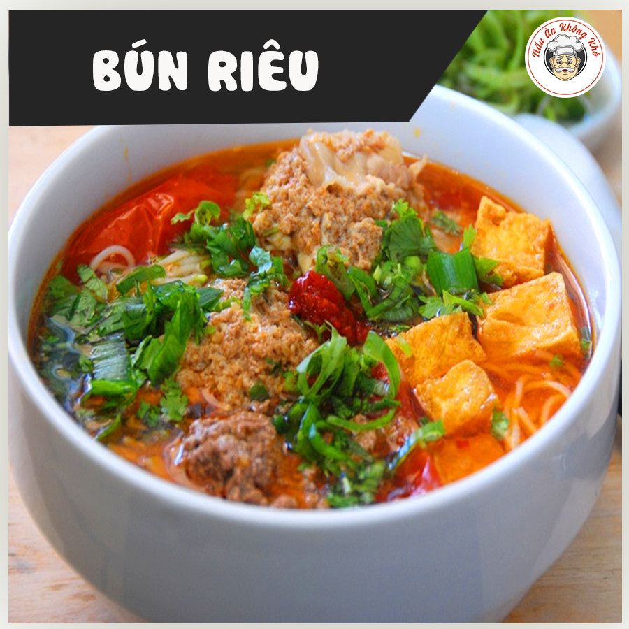 [Công thức]: 2 cách nấu bún riêu siêu ngon!!!