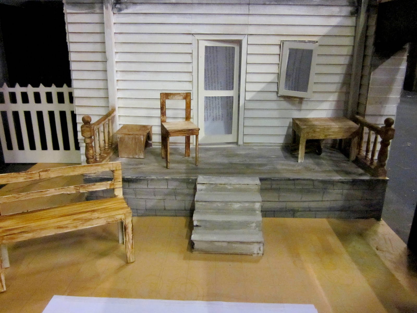 Progress Theatre: Scale Models and Shoes