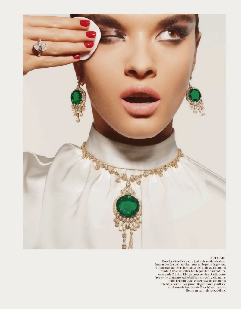 Crystal Renn by Thomas Lagrange Magazine Photoshoot For Vogue Paris ...