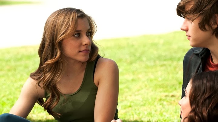 They kiss and she decides to stay the night, except the next morning ...