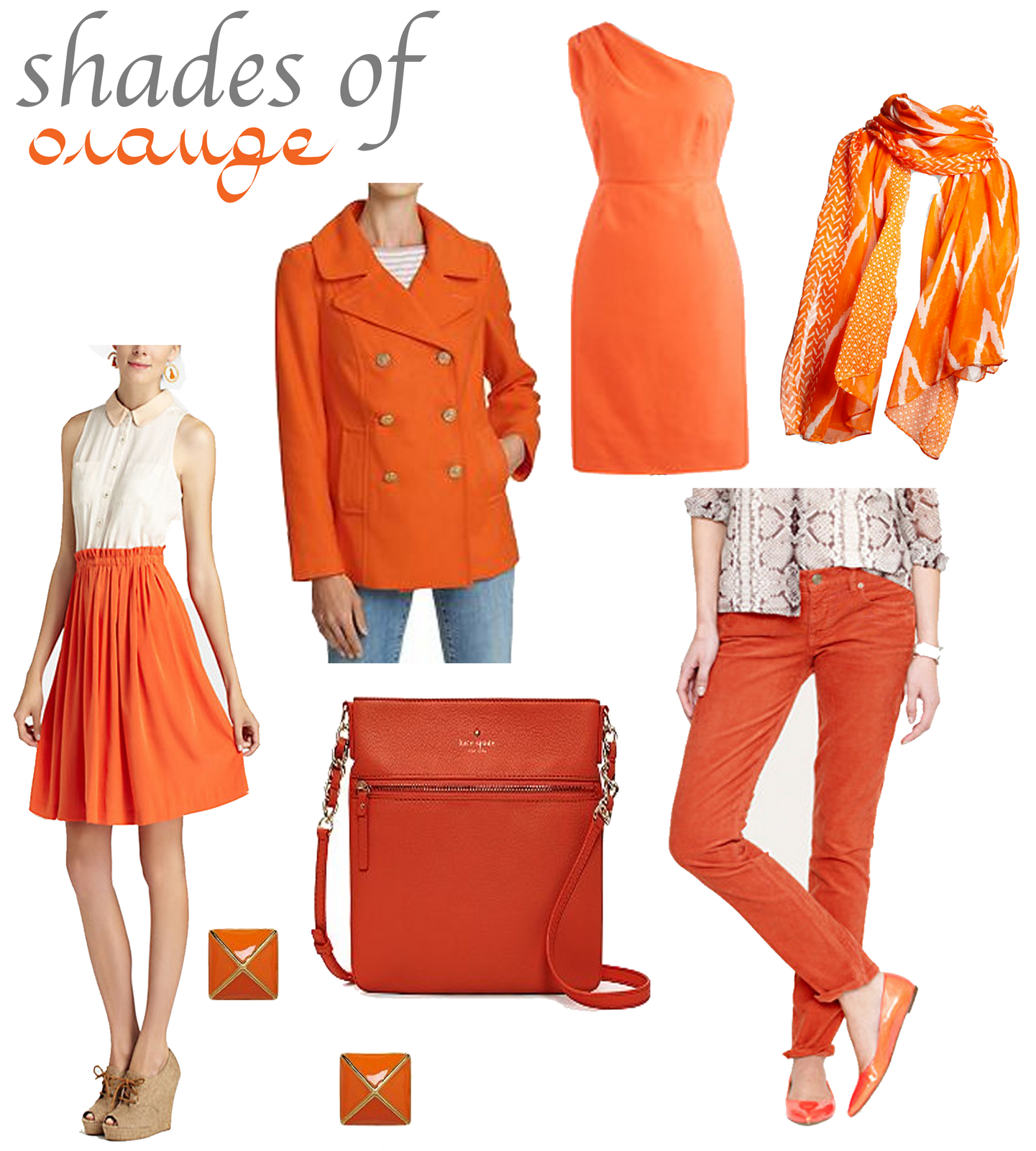 Southern Royalty: shades of orange